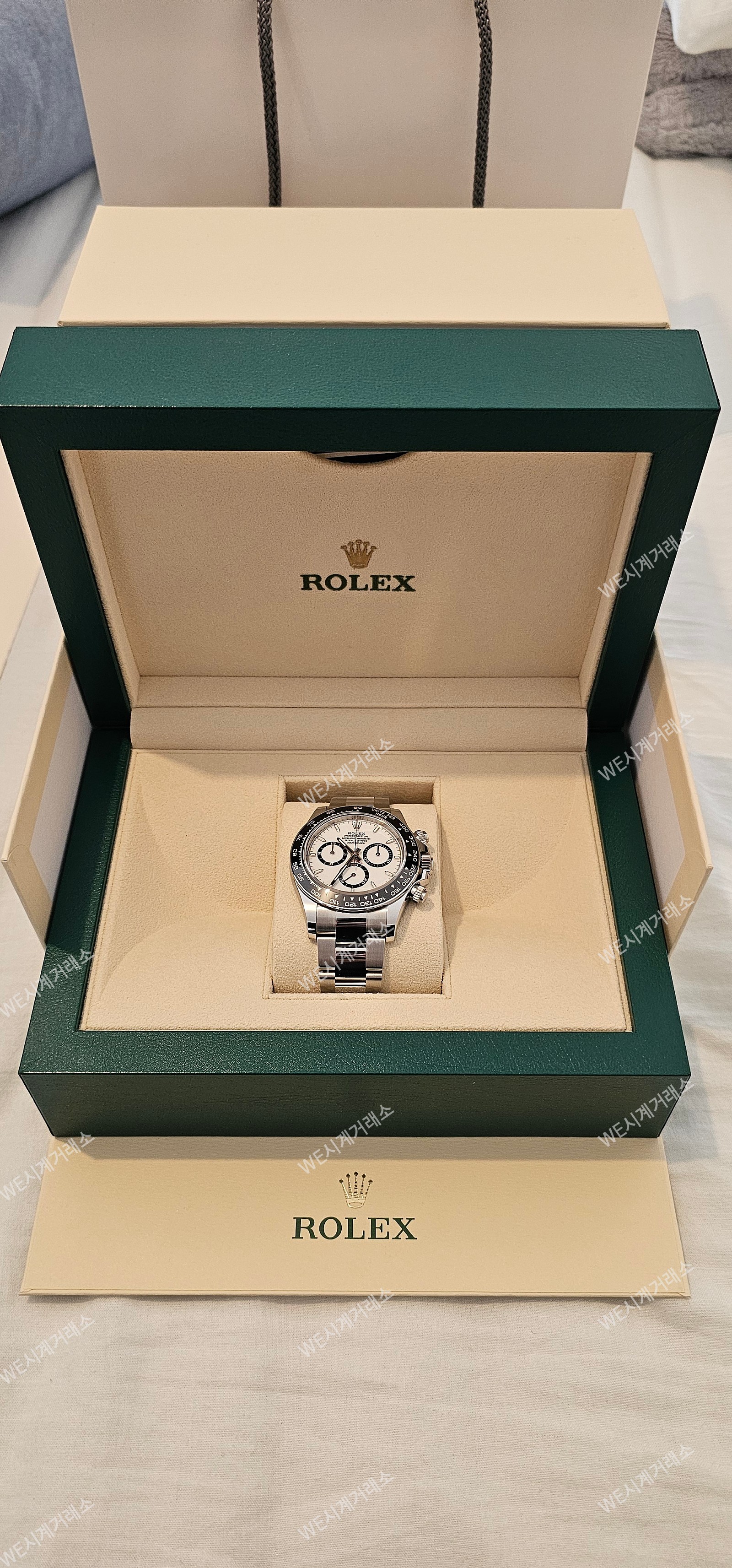 시계거래소 공식사이트 - 롤렉스 데이토나 신형 흰판 스틸 126500LN : 52,000,000원
