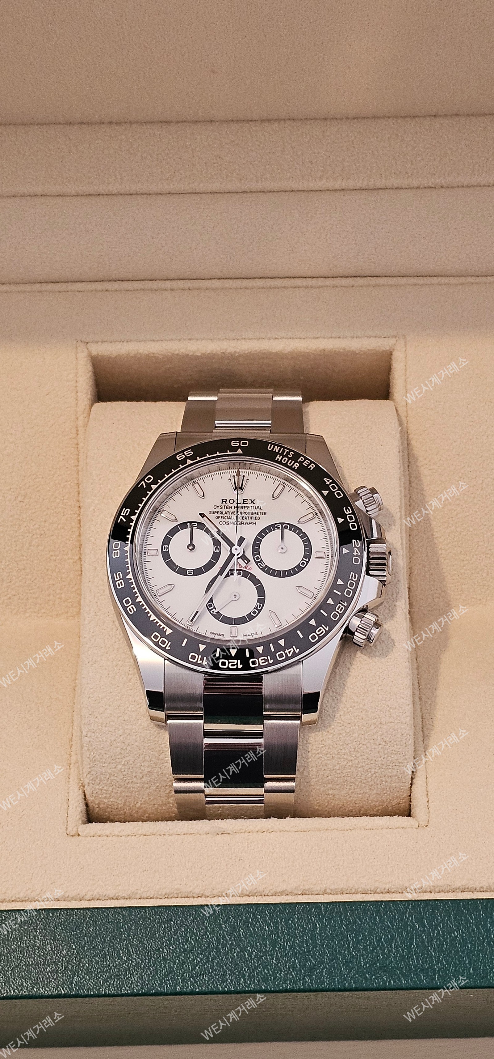 시계거래소 공식사이트 - 롤렉스 데이토나 신형 흰판 스틸 126500LN : 52,000,000원