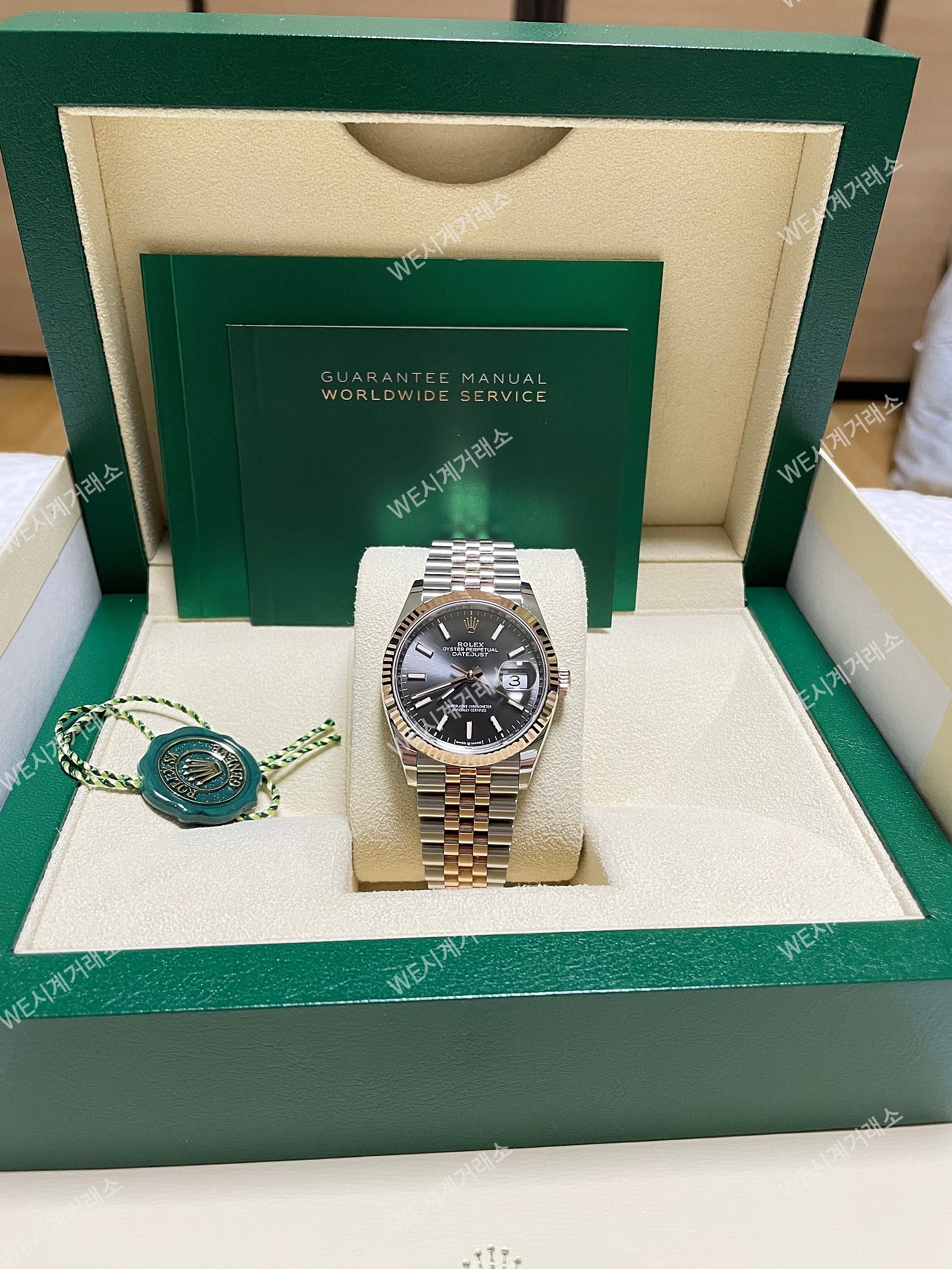 시계거래소 공식사이트 - 로렉스 126231 신형 데이저스트 36 다크로듐 바 로즈골드 콤비 판매해요! : 16,300,000원