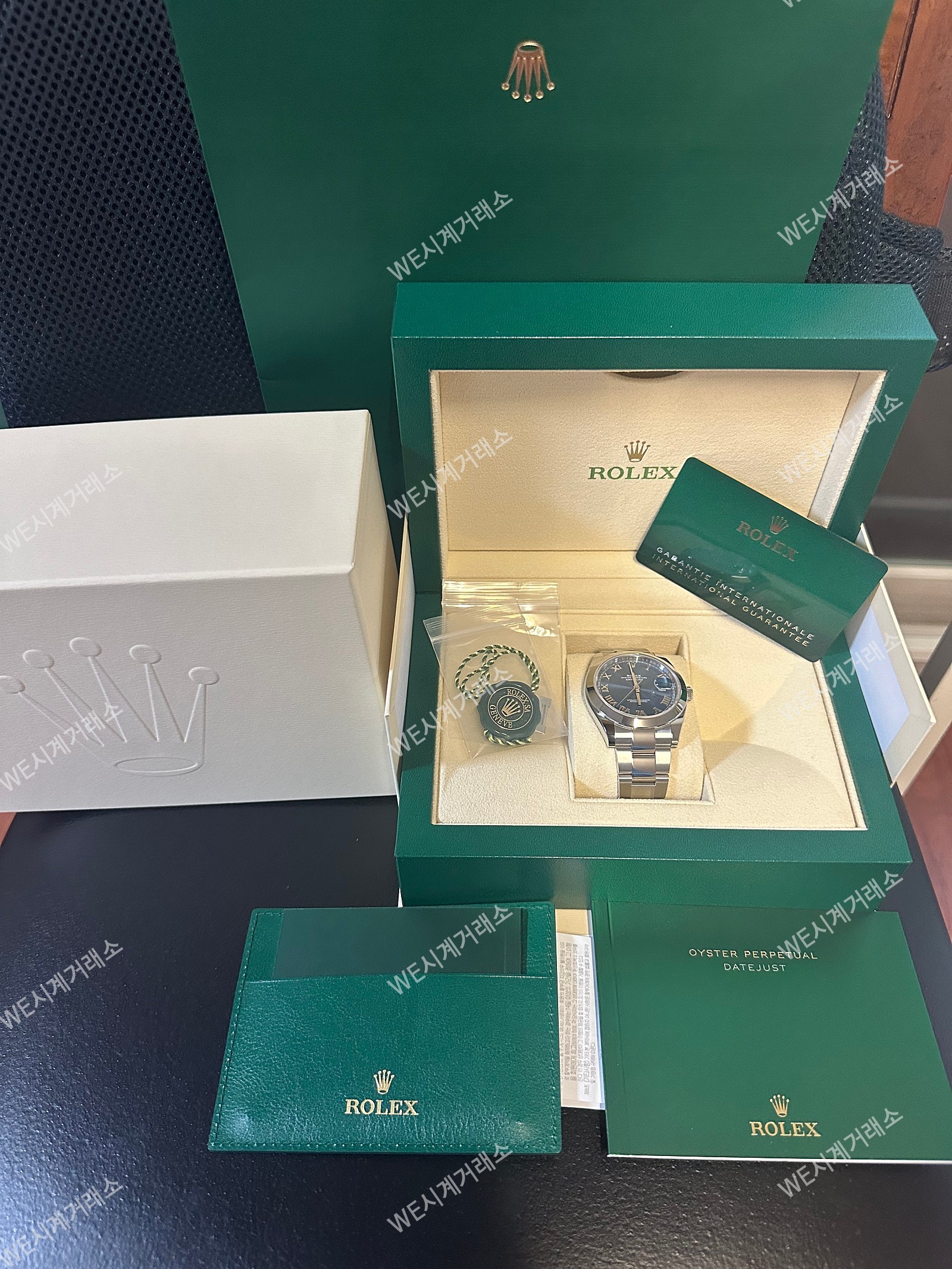 시계거래소 공식사이트 - 롤렉스 데이져스트41 청판로마 2024-02월말 백화점새상품 영수증포함풀셋 리테일가 ...
