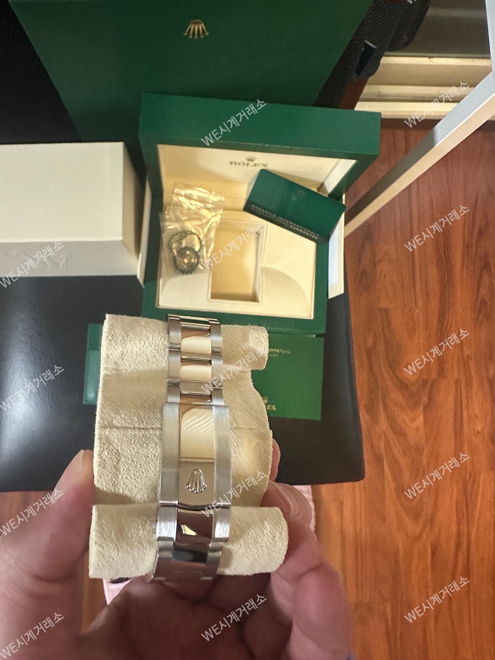 시계거래소 공식사이트 - 롤렉스 데이져스트41 청판로마 2024-02월말 백화점새상품 영수증포함풀셋 리테일가 ...