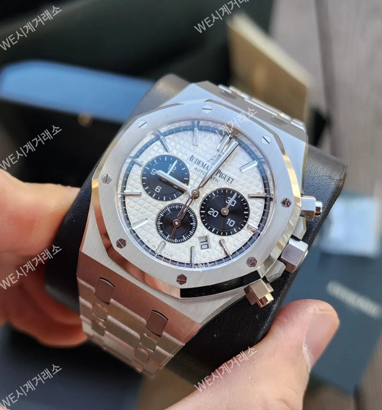 시계거래소 공식사이트 - 오데마피게 로얄오크 26331 스틸 팬더 국내백화점 영수증 쇼핑백 포함 민트급 풀셋 판매합니다 ...