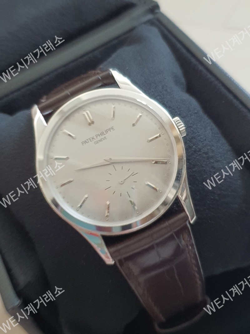 시계거래소 공식사이트 - 파텍필립 칼라트라바 5196G 화이트골드 스몰세컨 5196 : 31,000,000원