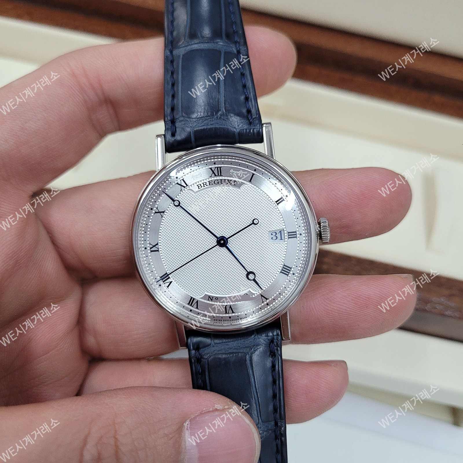 시계거래소 공식사이트 - 브레게 클래식 38미리 화이트골드 금통 5177BB : 16,000,000원