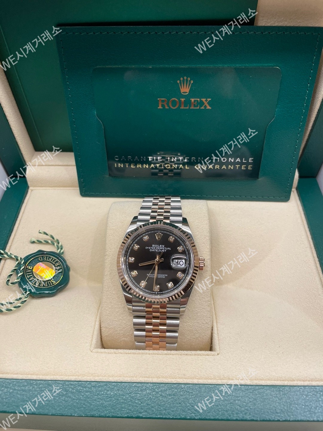 시계거래소 공식사이트 - 로렉스 126231 신형 데이저스트 36 검판 10P다이아 로골콤비 팝니다~! : 18,700,000원