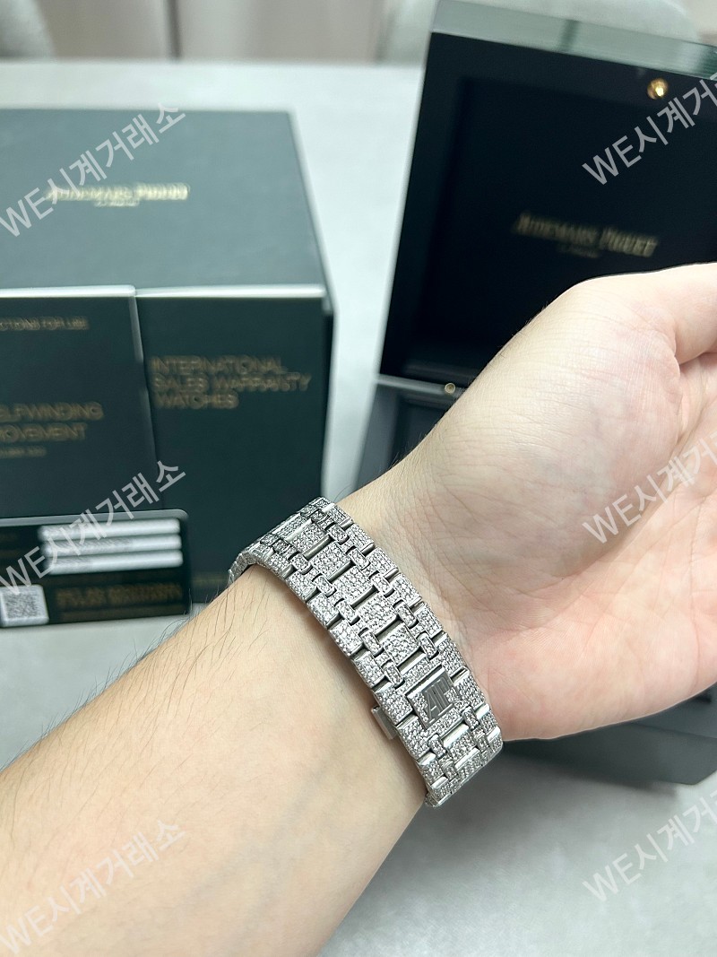 시계거래소 공식사이트 - 오데마피게 AP 15500 풀다이아 버스트다운 + 티파니판 추가 : 85,000,000원