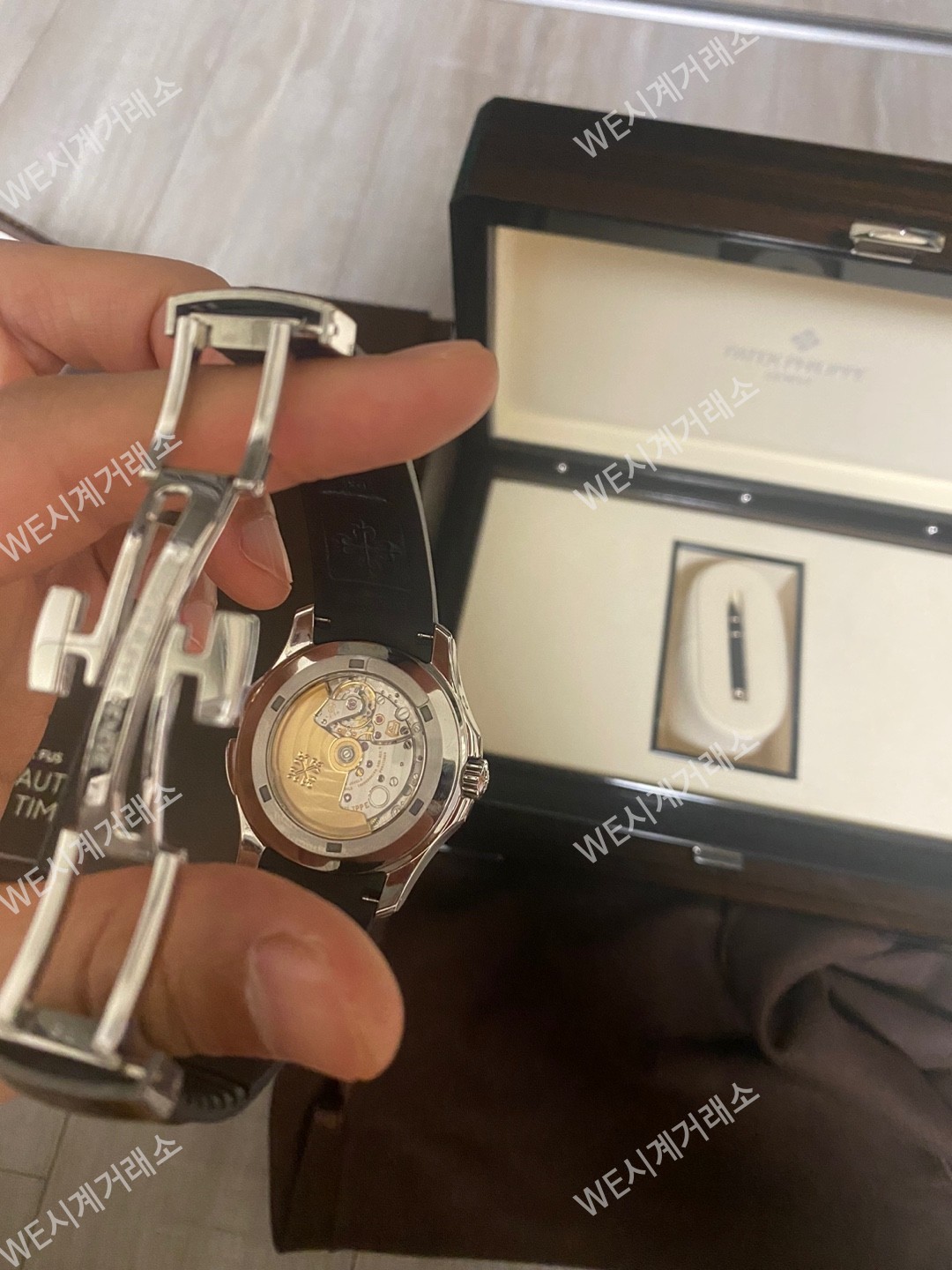 시계거래소 공식사이트 - 파텍필립 아쿠아넛 트레블타임 5164 국내 스틸 : 95,000,000원