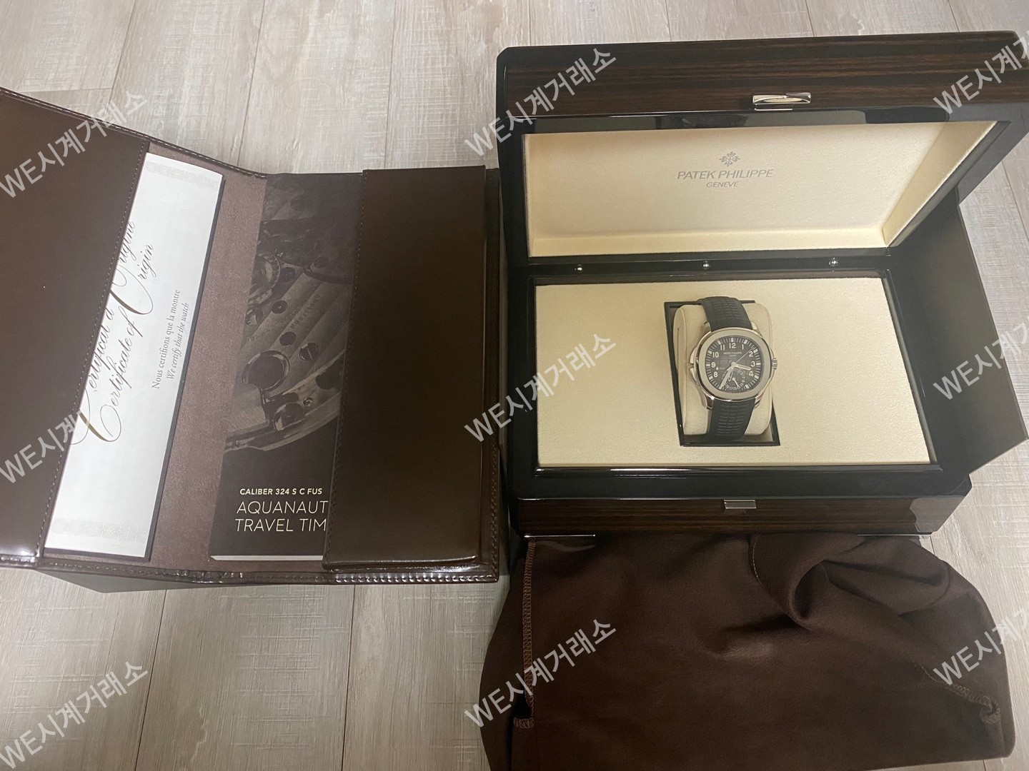 시계거래소 공식사이트 - 파텍필립 아쿠아넛 트레블타임 5164 국내 스틸 : 95,000,000원