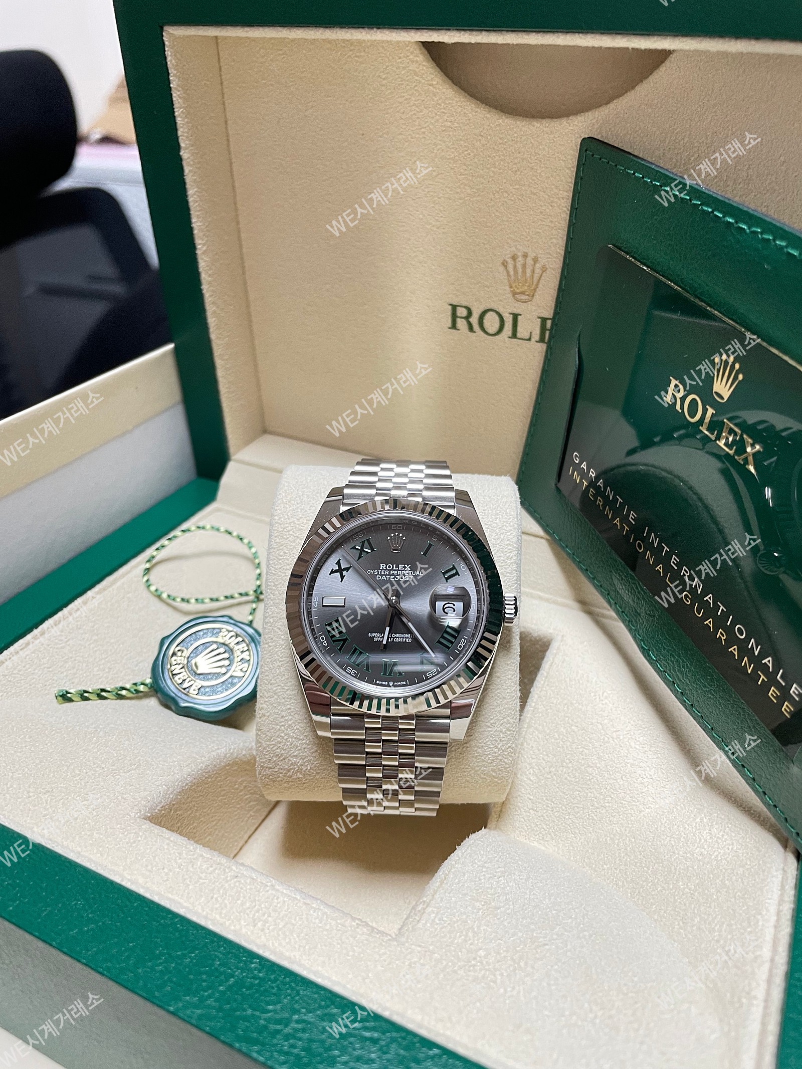 시계거래소 공식사이트 - 로렉스 126334 신형 데이저스트 41 윔블던 판매 : 17,000,000원