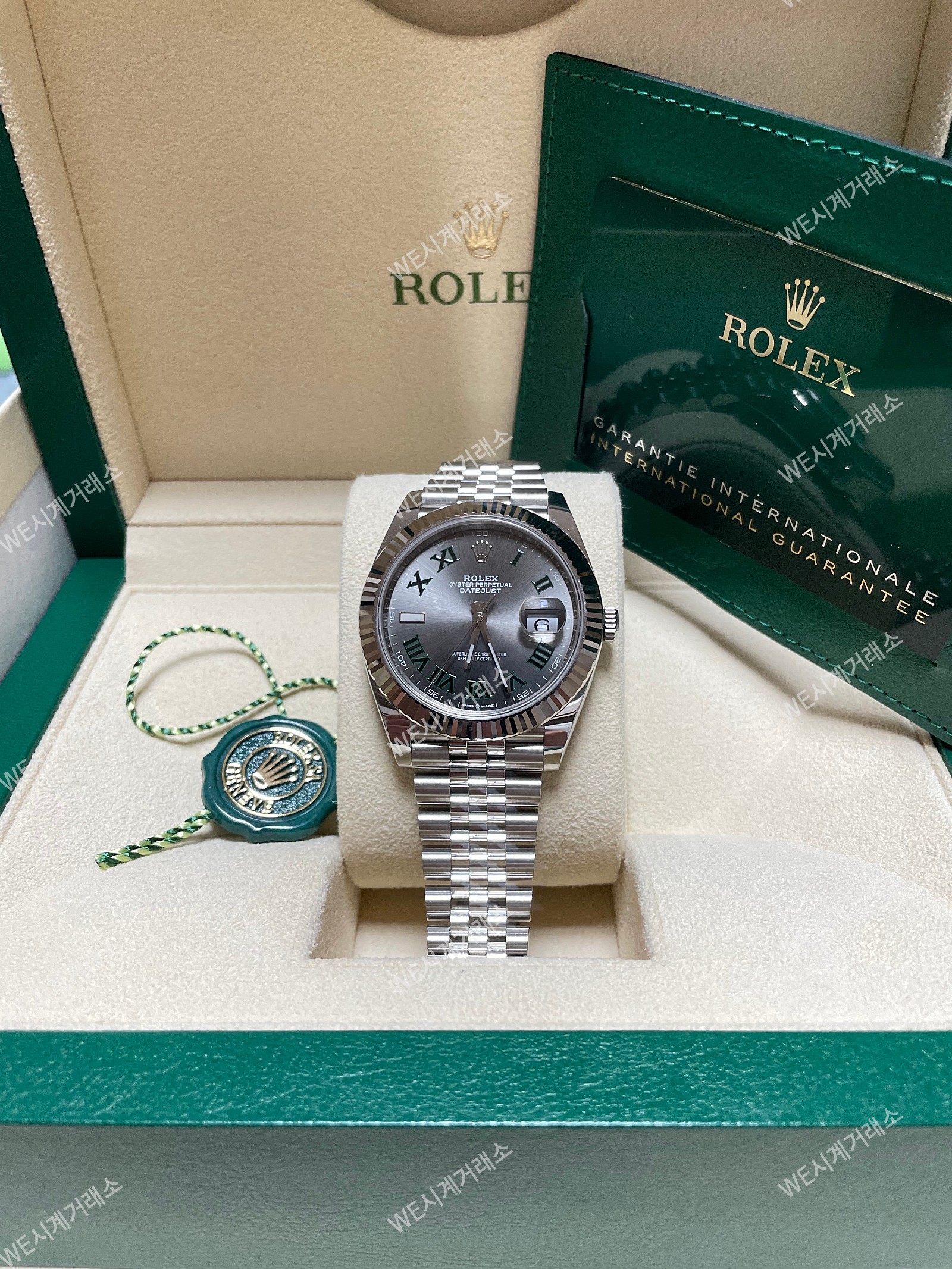 시계거래소 공식사이트 - 로렉스 126334 신형 데이저스트 41 윔블던 판매 : 17,000,000원