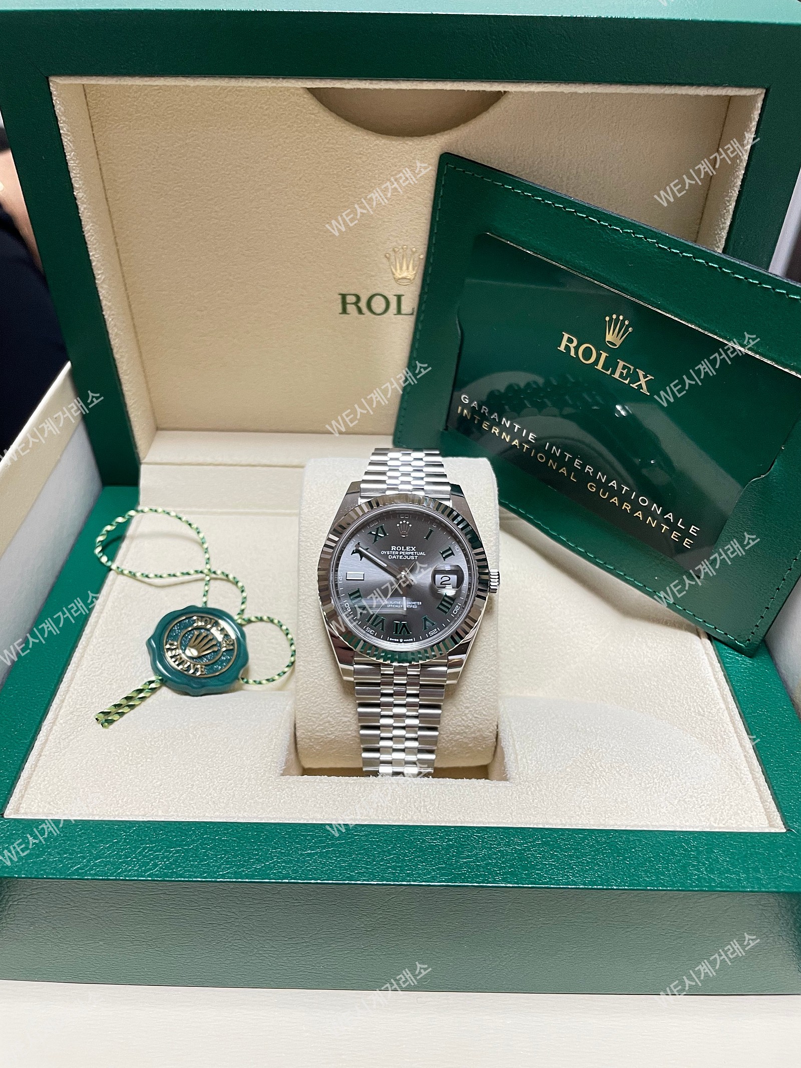 시계거래소 공식사이트 - 로렉스 126334 신형 데이저스트 41 윔블던 판매 : 17,000,000원